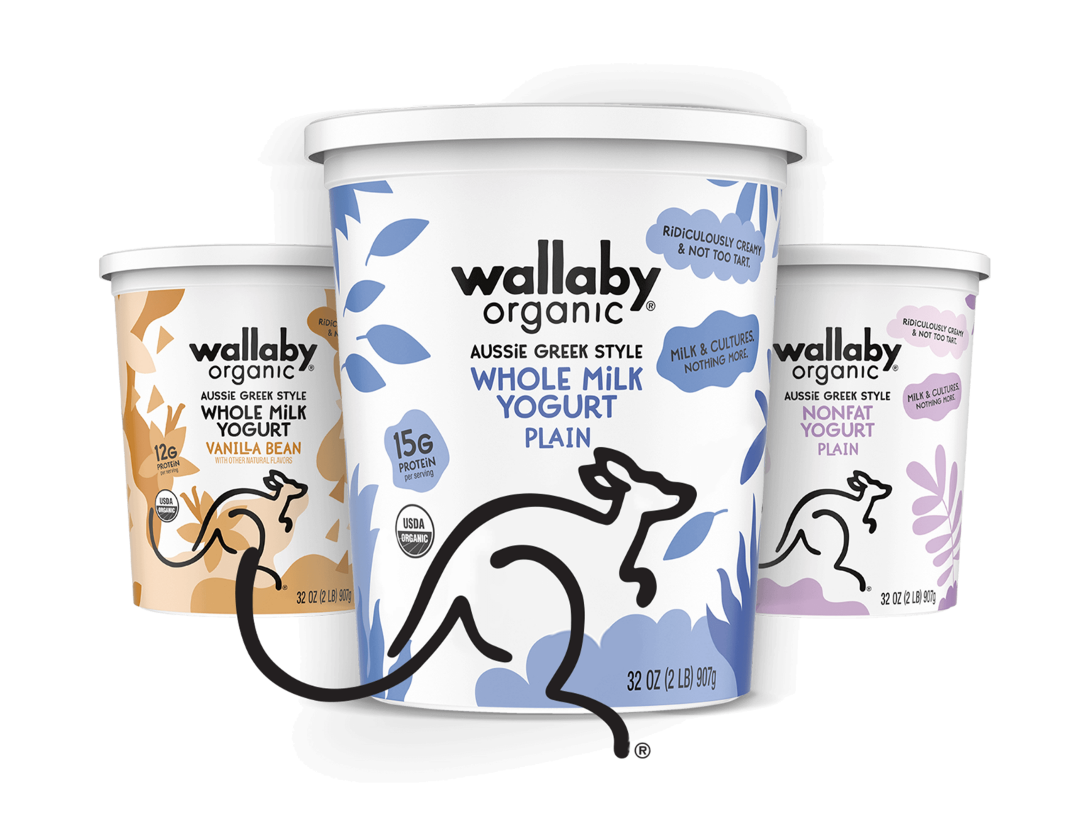 Wallaby Organic Greek Yogurt Wallpaper For Iphone