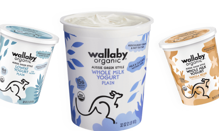 Wallaby Organic Greek Yogurt Products